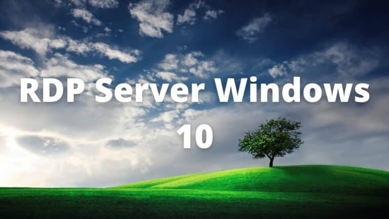 RDP Server Windows 10 - MyHostingLive